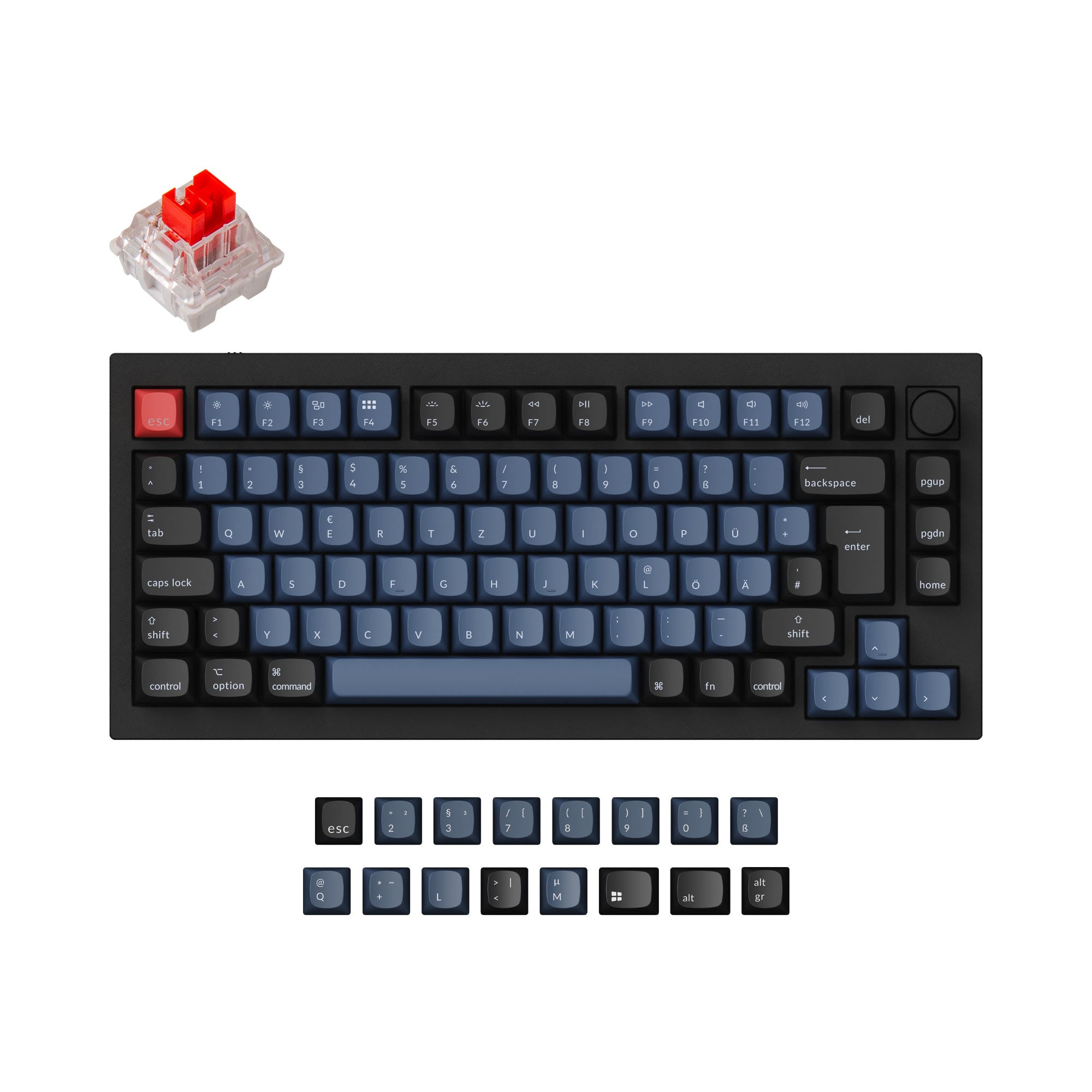 Q1 Qmk Custom Mechanical Keyboard Iso Layout Collection Version 1