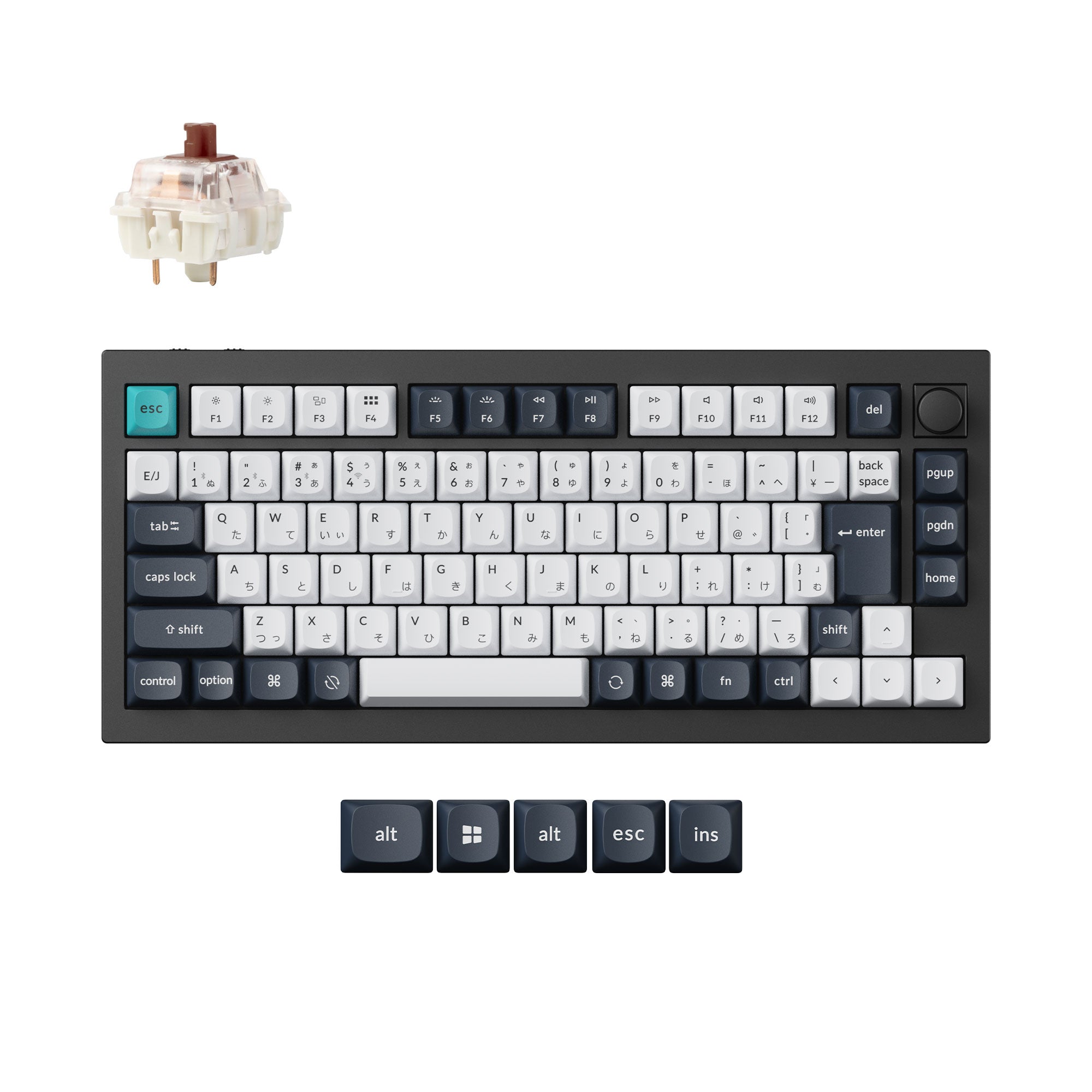 Q1 Max QMK Wireless Custom Mechanical Keyboard (Japan JIS Layout)