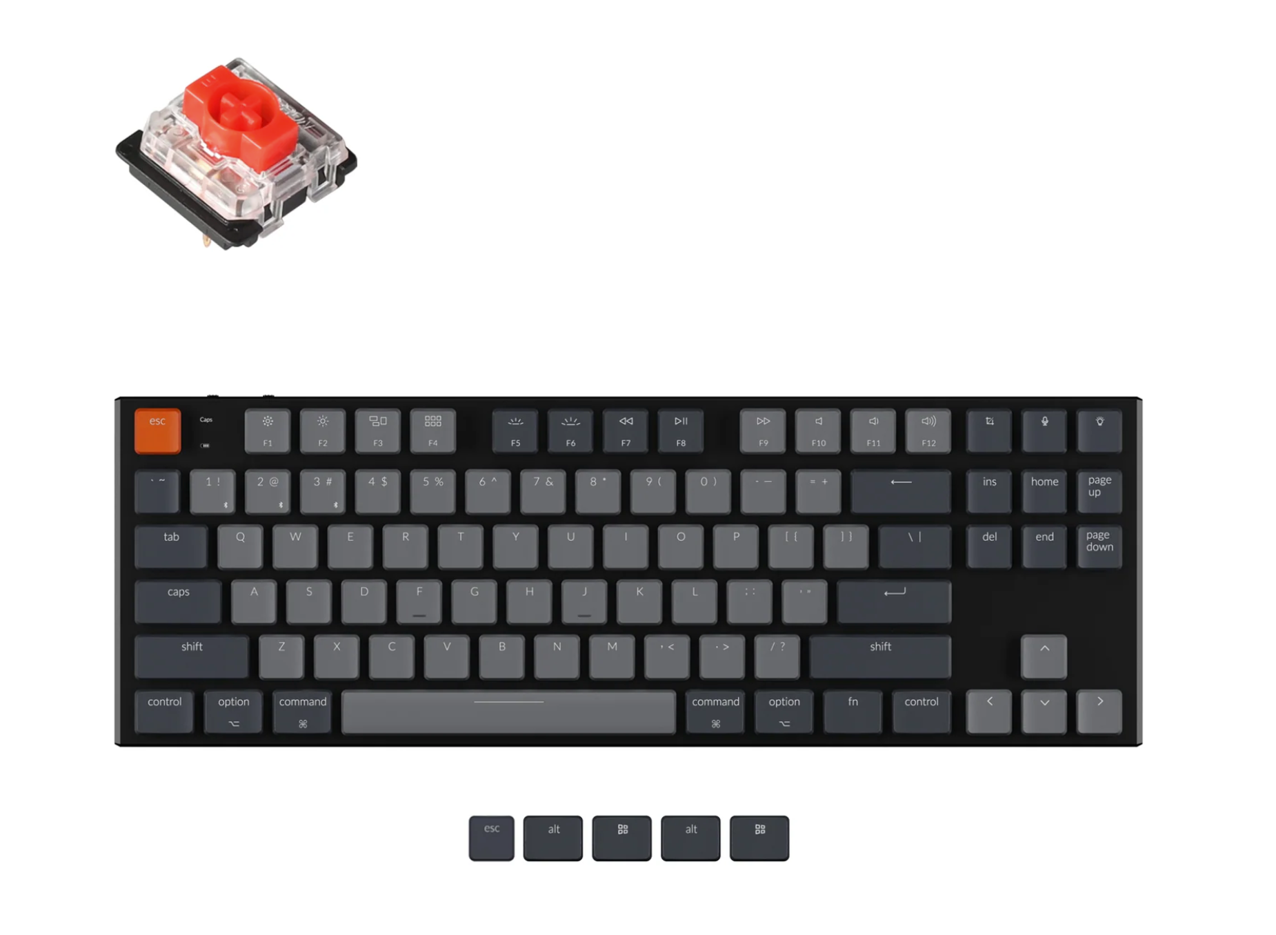 K1 Wireless Mechanical Keyboard (Version 5)