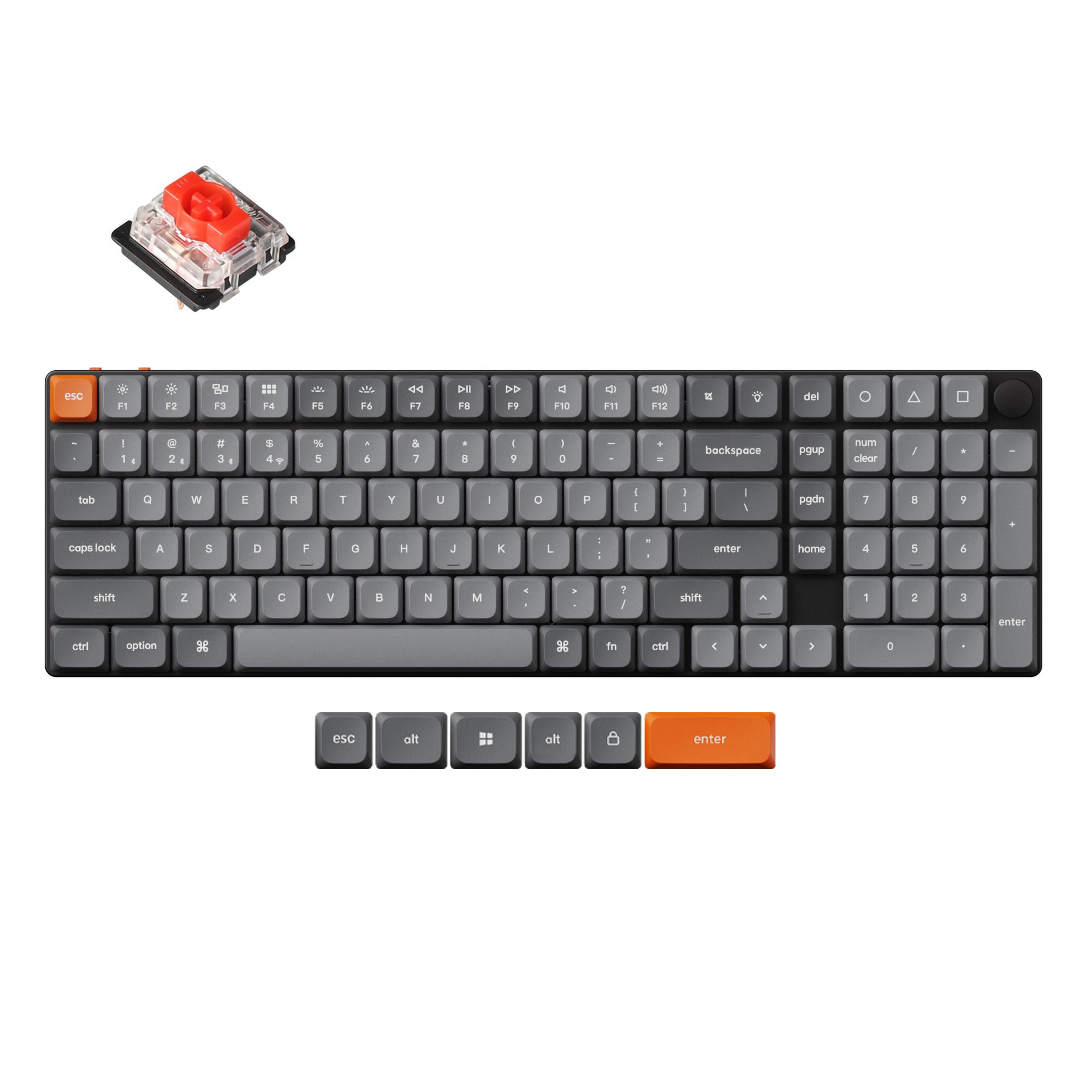 K17 Max QMK Wireless Custom Mechanical Keyboard