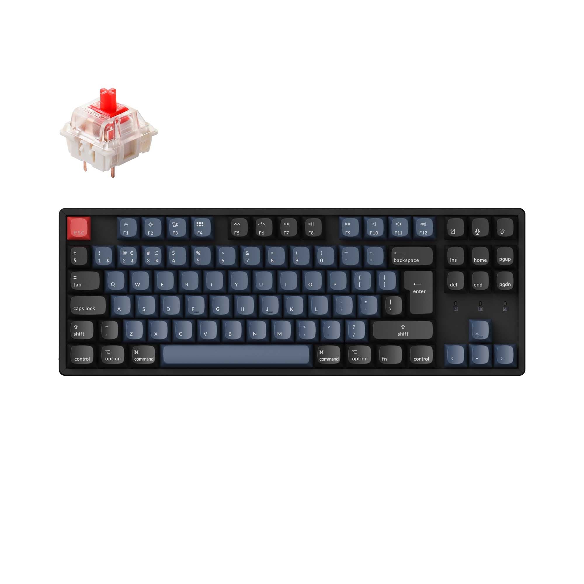 K8 Pro QMK/VIA Wireless Mechanical Keyboard ISO Layout Collection