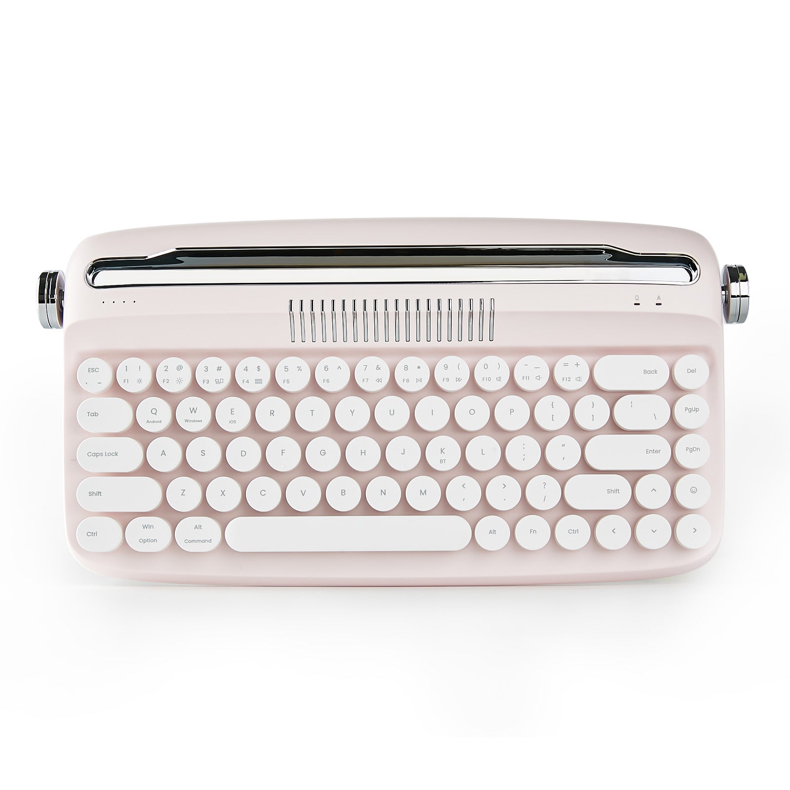 ACTTO B307 Upgraded Rechargeable Wireless Retro Typewriter Keyboard