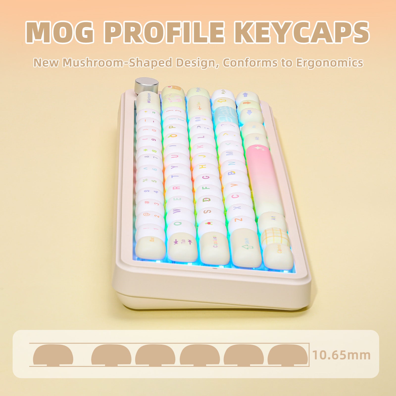Doodle MOG Profile Keycap Set
